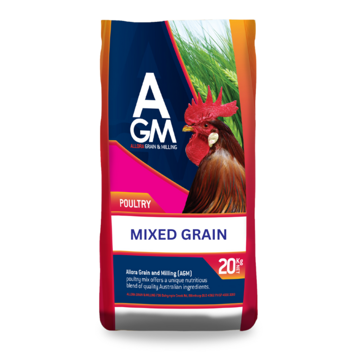 AGM Mixed Grain 20kg – Mel's Pet Shed