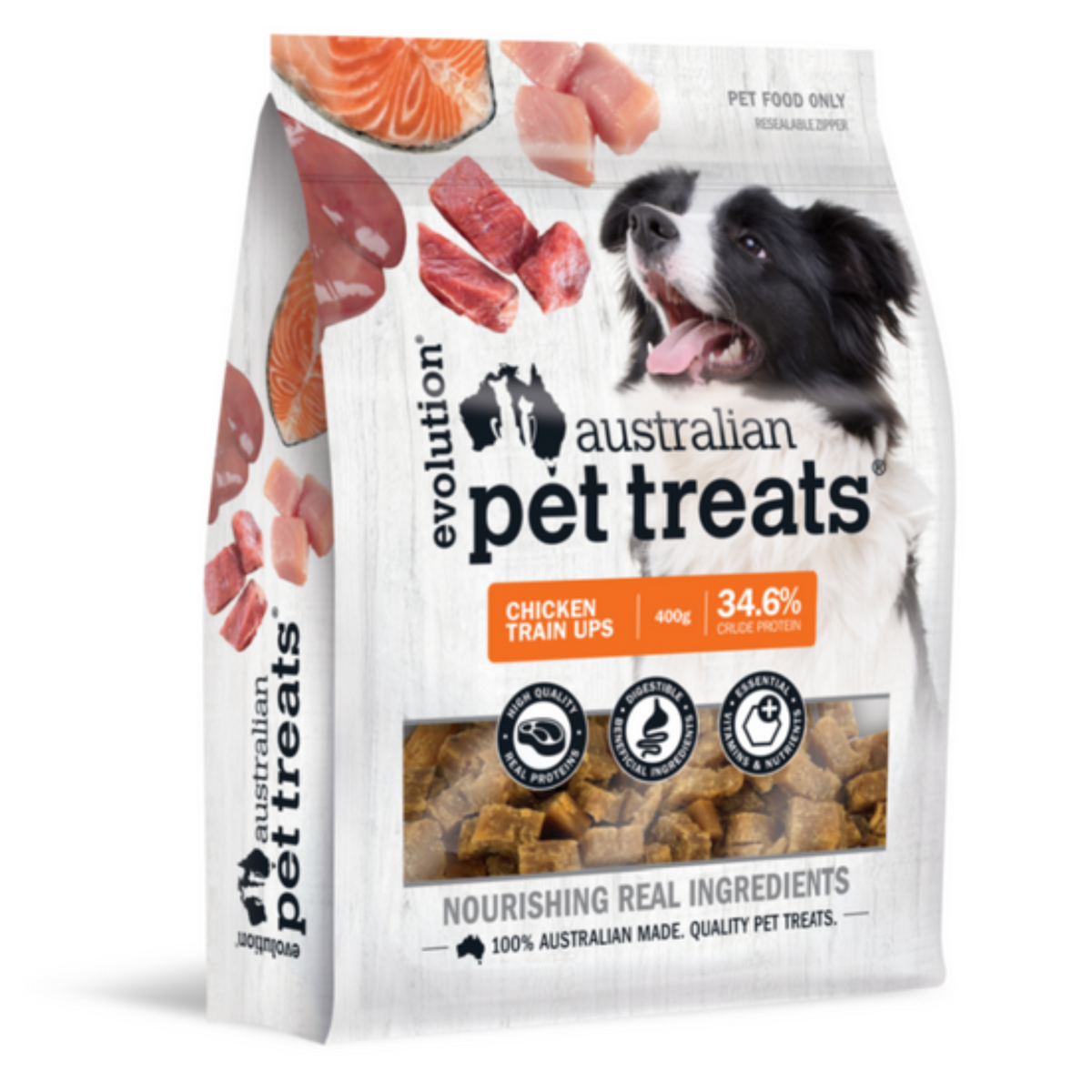 Chicken Train Ups 400g – Mel's Pet Shed