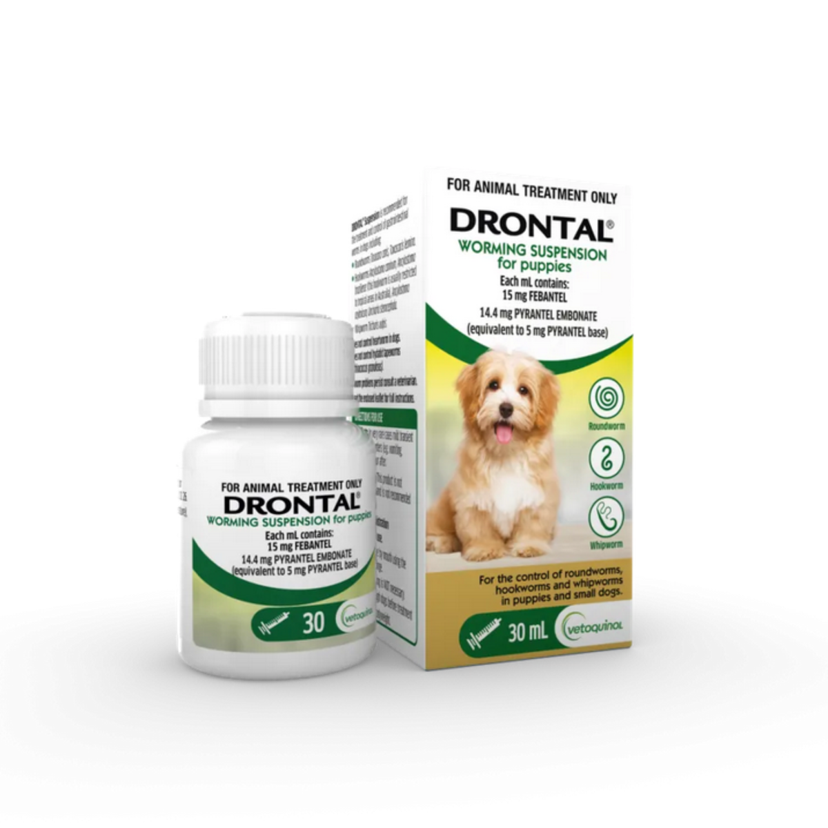 Drontal Puppy Worming Suspension 30ml – Mel's Pet Shed
