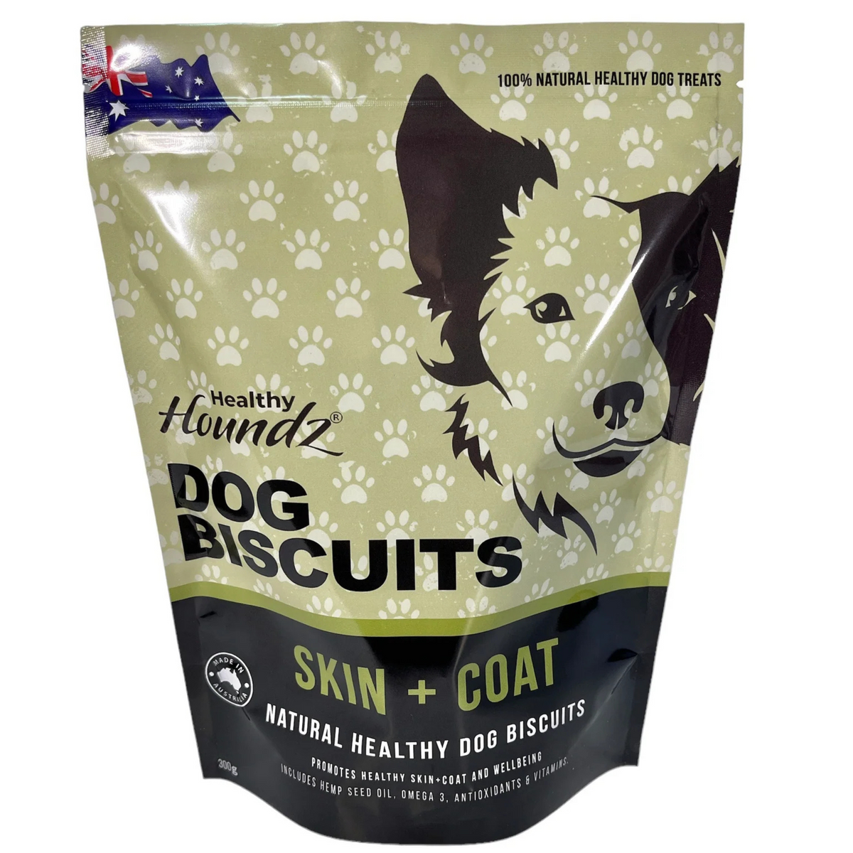 Healthy Hounds Skin + Coat Health Biscuits 300g – Mel's Pet Shed