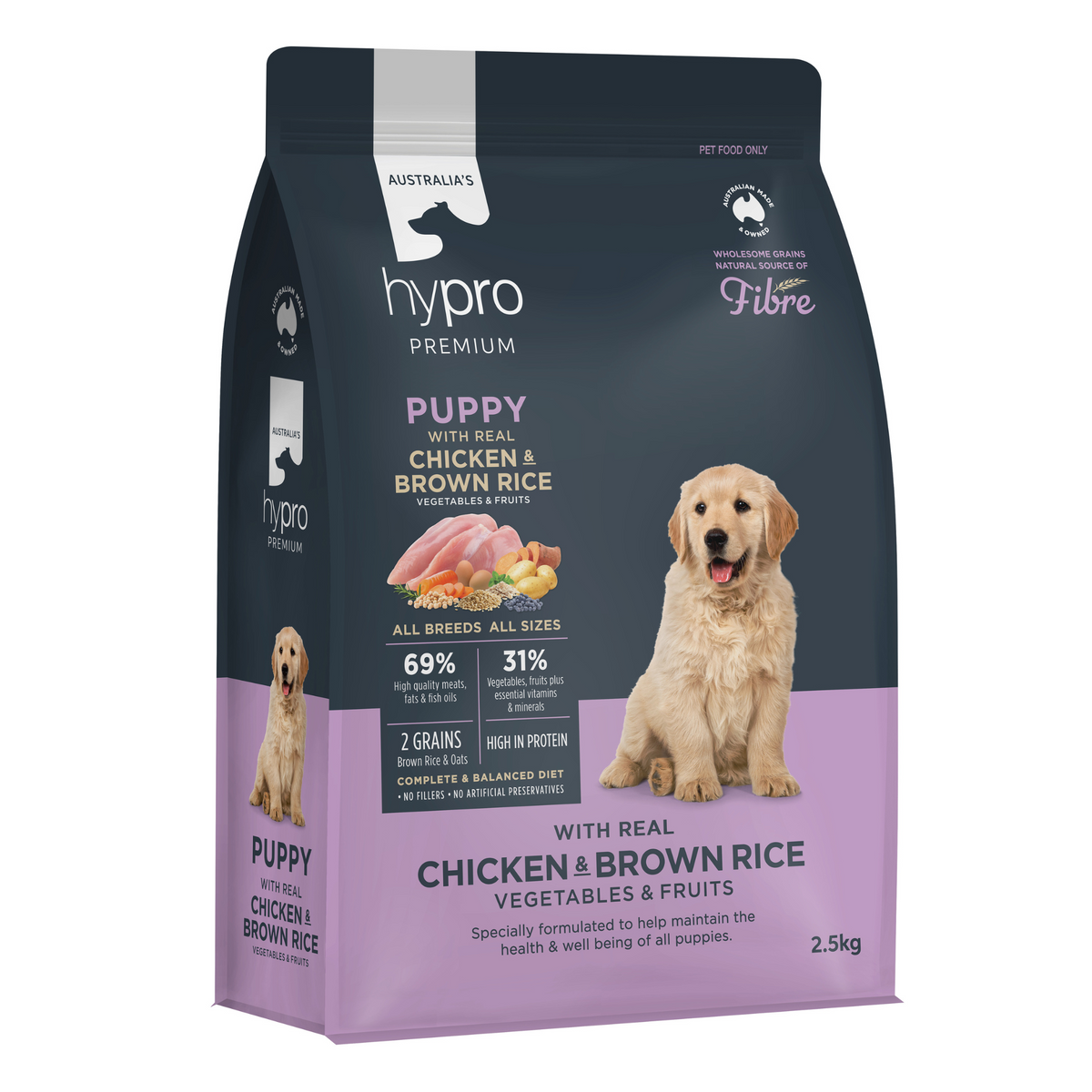 Hypro Premium Puppy Chicken & Brown Rice – Mel's Pet Shed