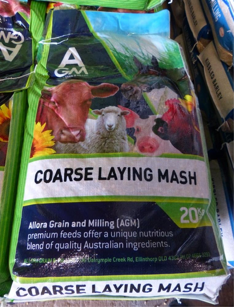 AGM Coarse Laying Mash 20kg – Mel's Pet Shed